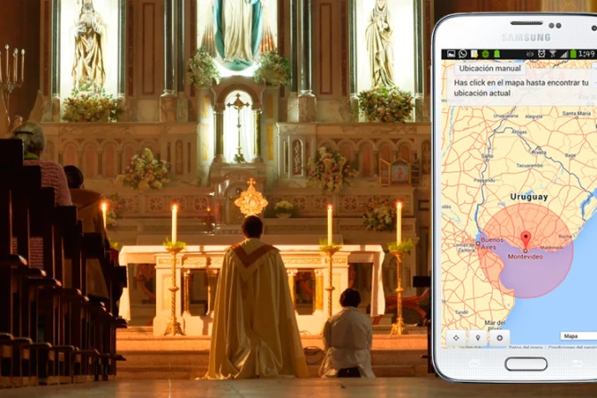 [VIDEO] Una aplicación para saber dónde y cuándo hay Misa | ACI Prensa