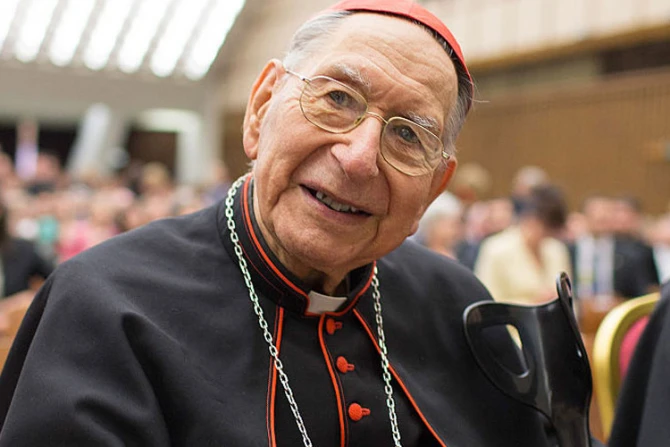 Tristeza del Papa por muerte del Cardenal suizo George Cottier | ACI Prensa