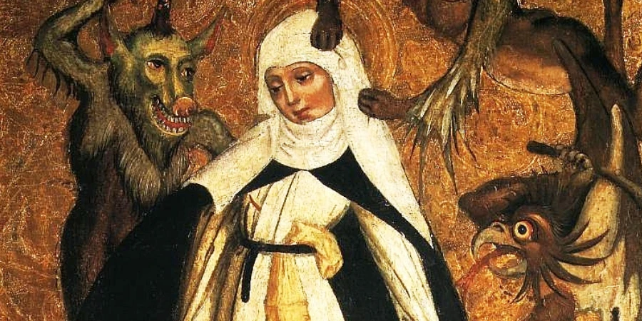 La oración de Santa Catalina de Siena para vencer la tentación del ...