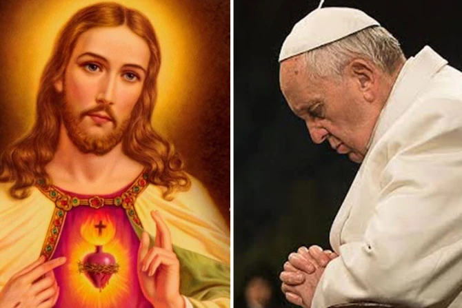 El Papa Francisco recuerda la fiesta del Sagrado Corazón de Jesús | ACI ...