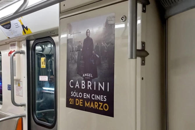 Madre Cabrini “llega” al Metro de Ciudad de México | ACI Prensa