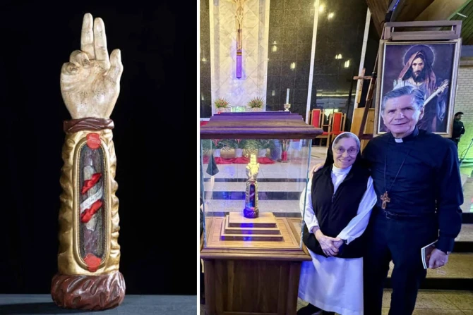 San Judas Tadeo: Realizan primer tour de la reliquia de su brazo en Estados Unidos | ACI Prensa