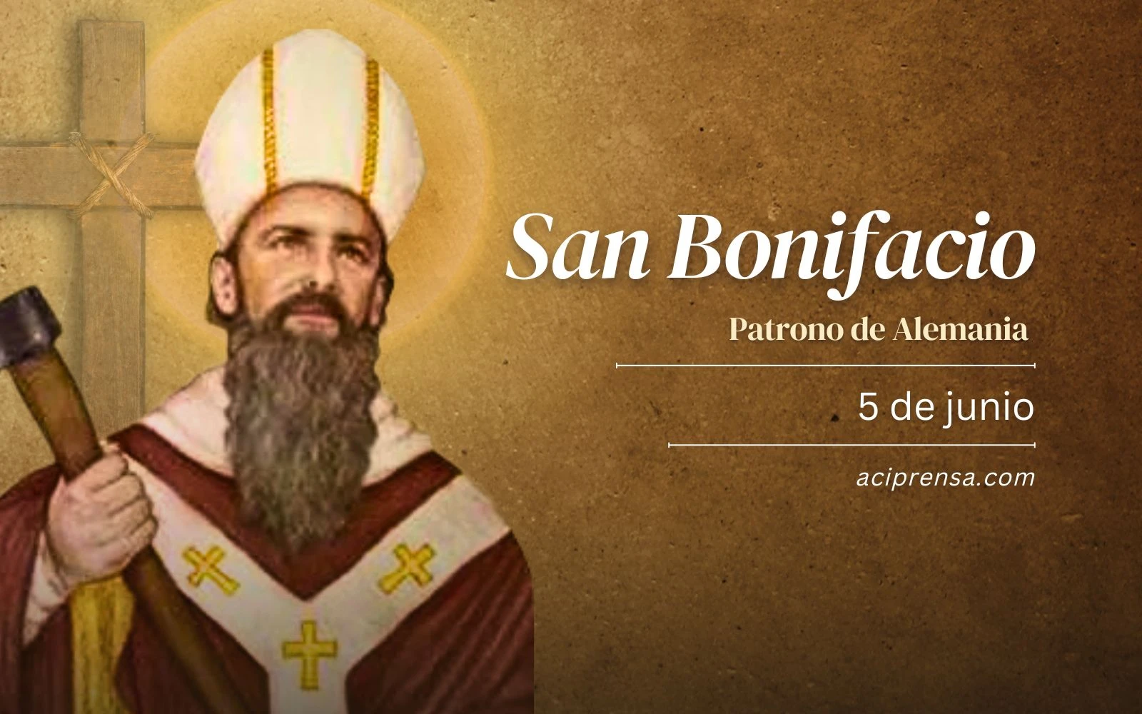 Santo del día 5 de junio: San Bonifacio. Santoral católico | ACI Prensa