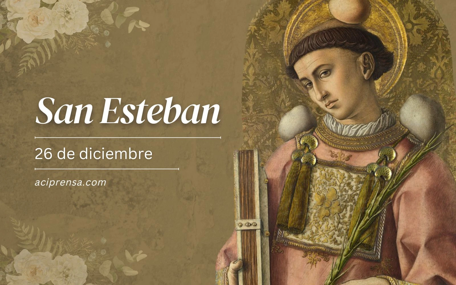 Santo del día 26 de diciembre: San Esteban. Santoral católico | ACI Prensa