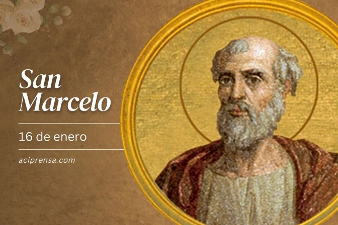 Santo del día 16 de enero: San Marcelo. santoral católico | ACI Prensa
