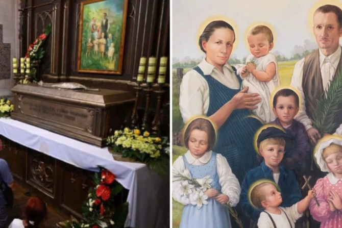 Reliquias de familia Ulma son colocadas en iglesia para ser veneradas ...